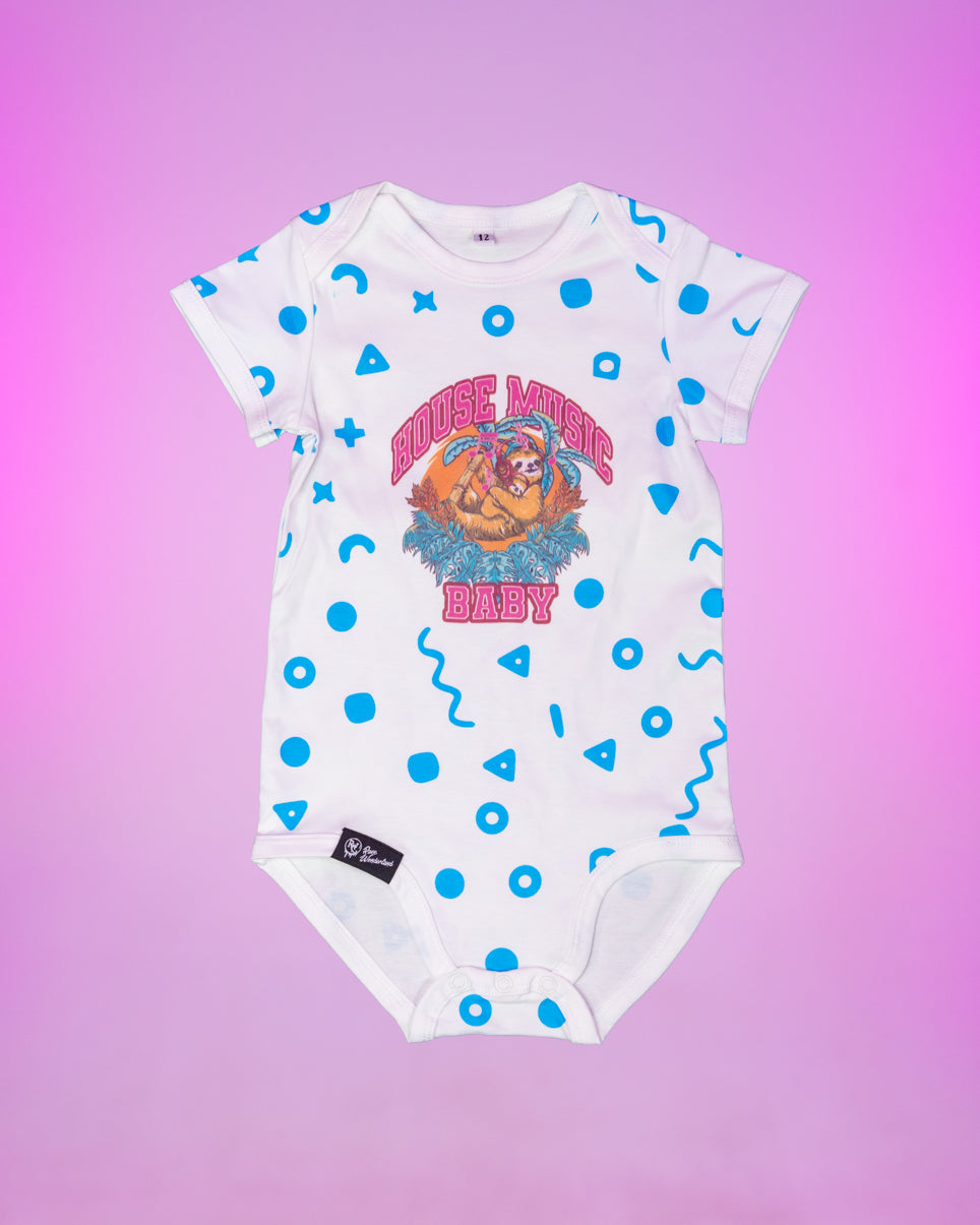 House Music Baby Onsie – Rave Wonderland