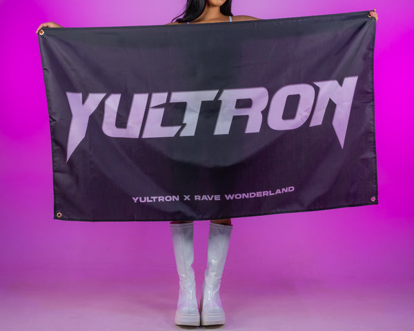Yultron x RW Limited Edition Flag – Rave Wonderland