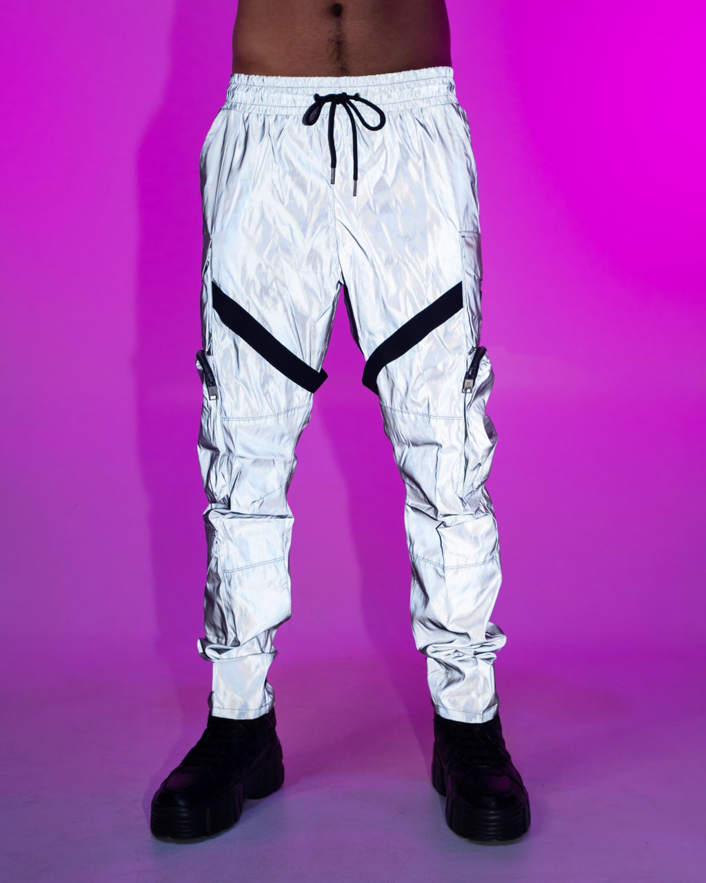 Flash Reflective Utility Pants – Rave Wonderland
