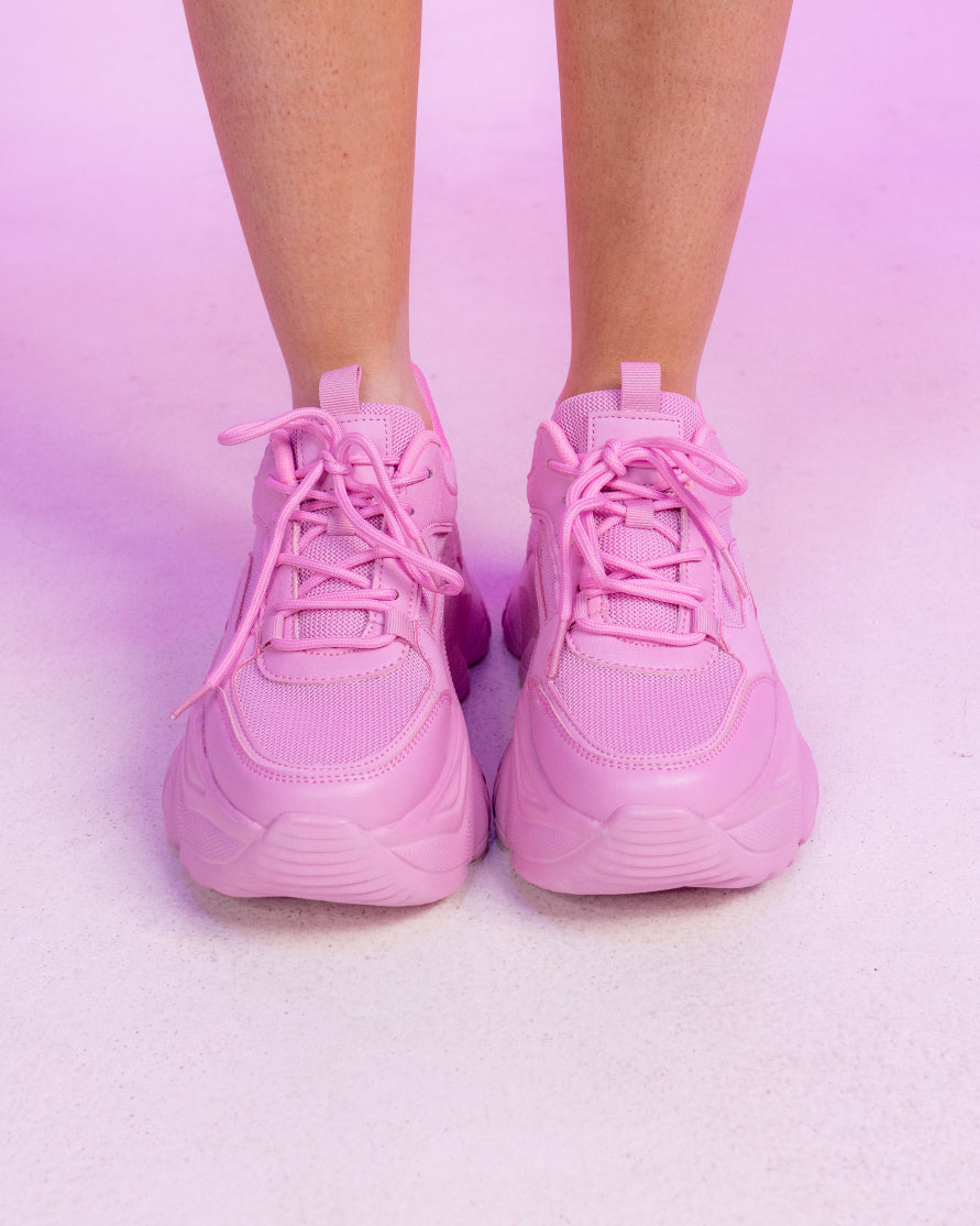 Baby Pink Hanna Sneakers – Rave Wonderland