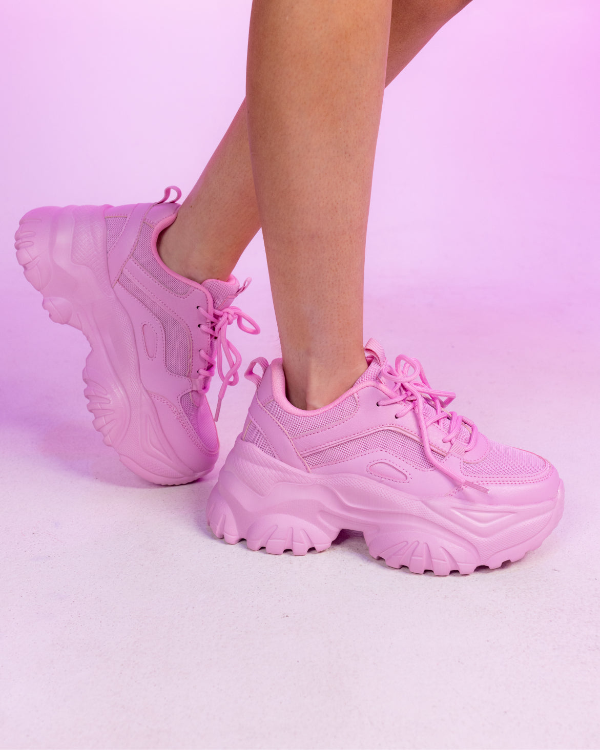 Baby Pink Hanna Sneakers – Rave Wonderland