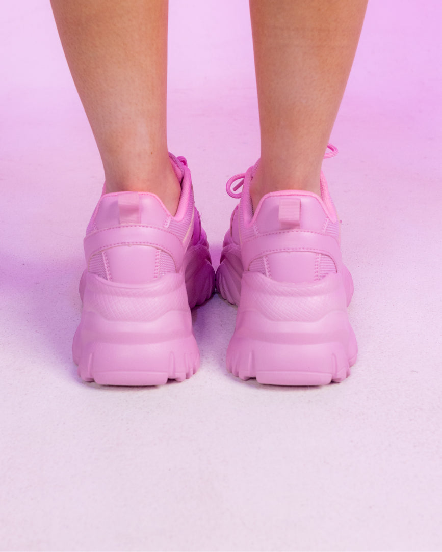 Baby Pink Hanna Sneakers – Rave Wonderland