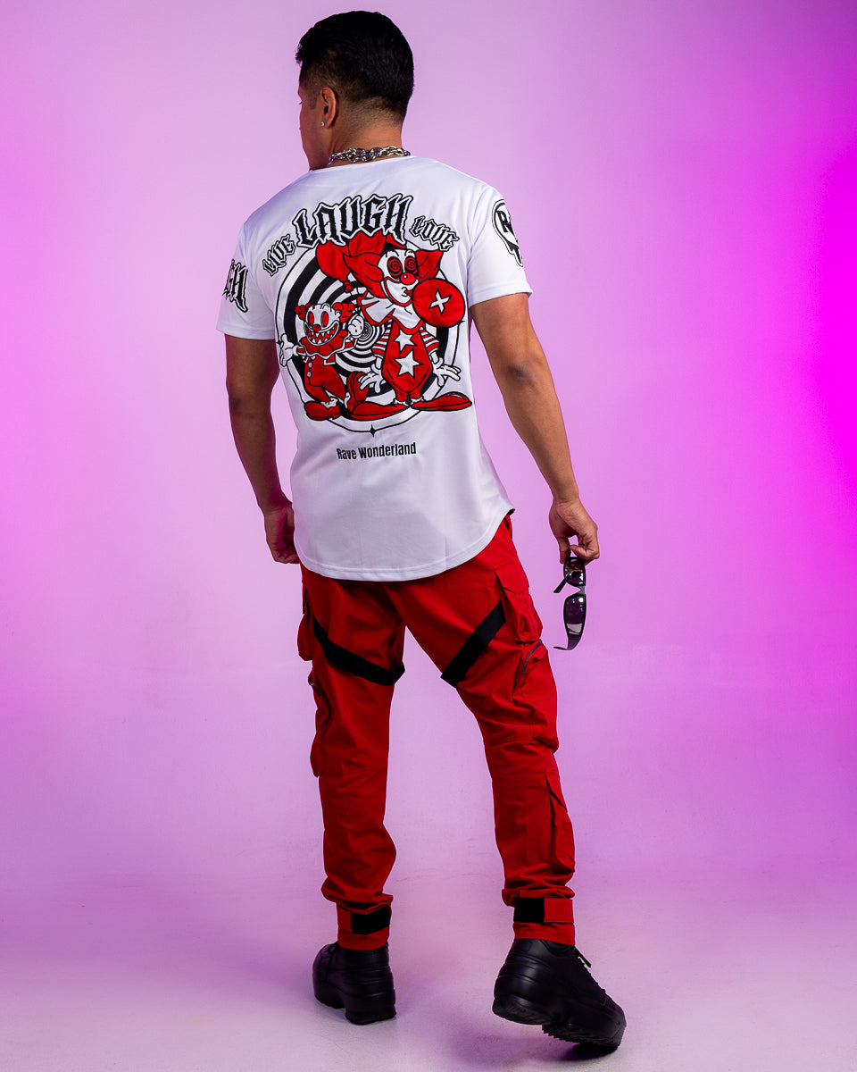 Live, Laugh, Love Gas Baseball Jersey – Rave Wonderland