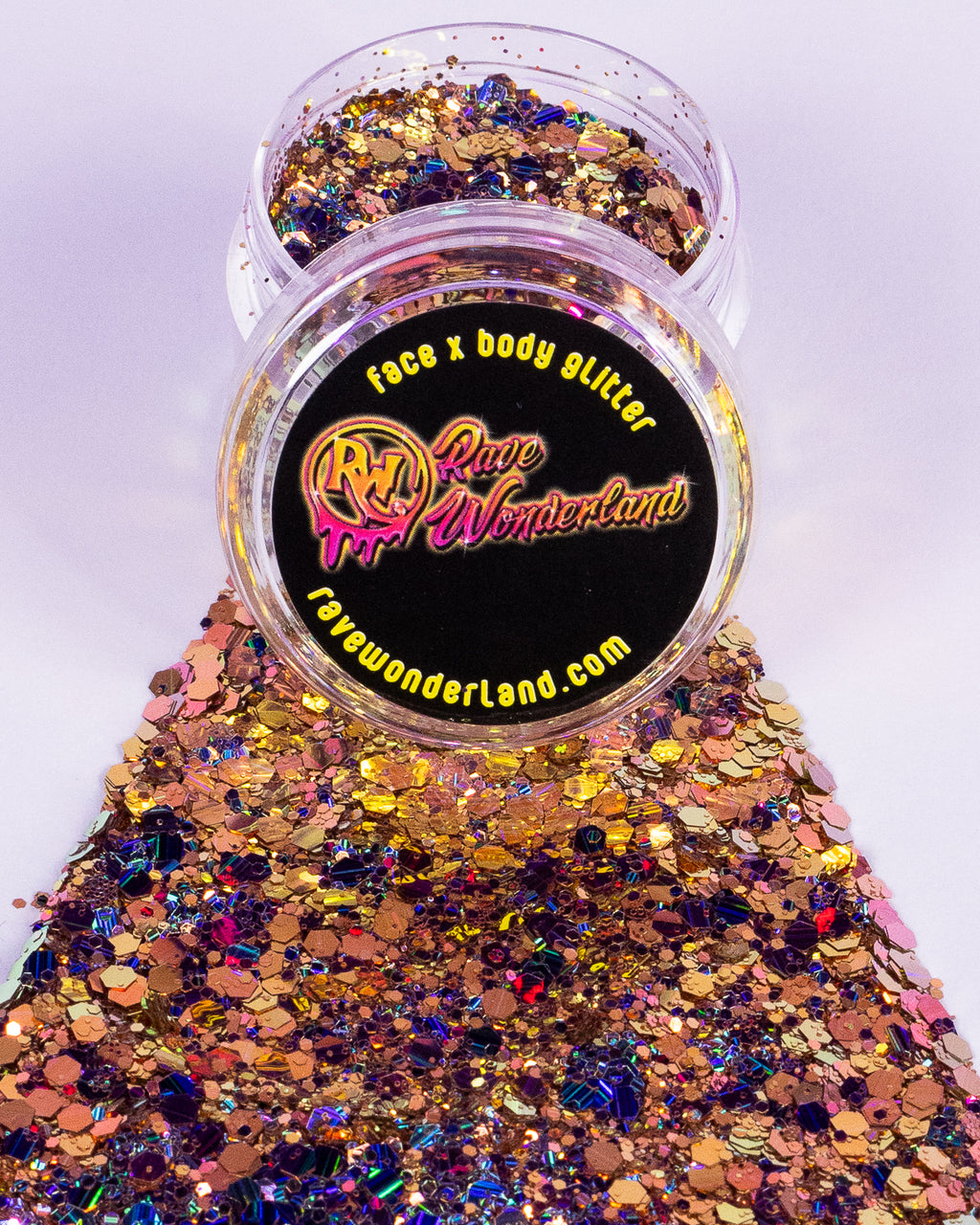 Gold Dust Holographic Glitter – Rave Wonderland