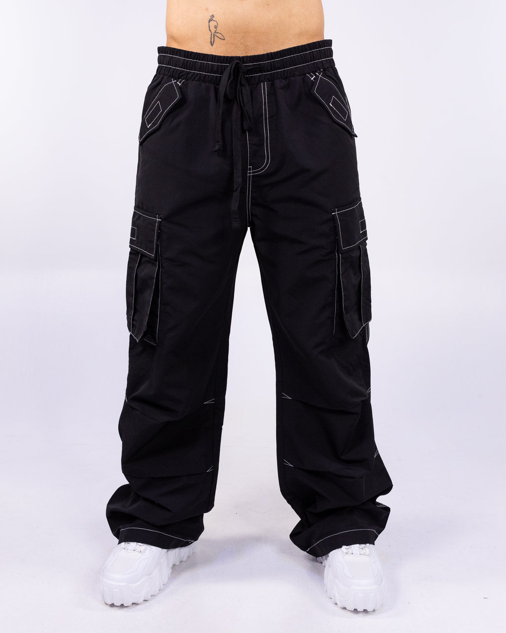 Campus Black Unisex Cargo Pants – Rave Wonderland