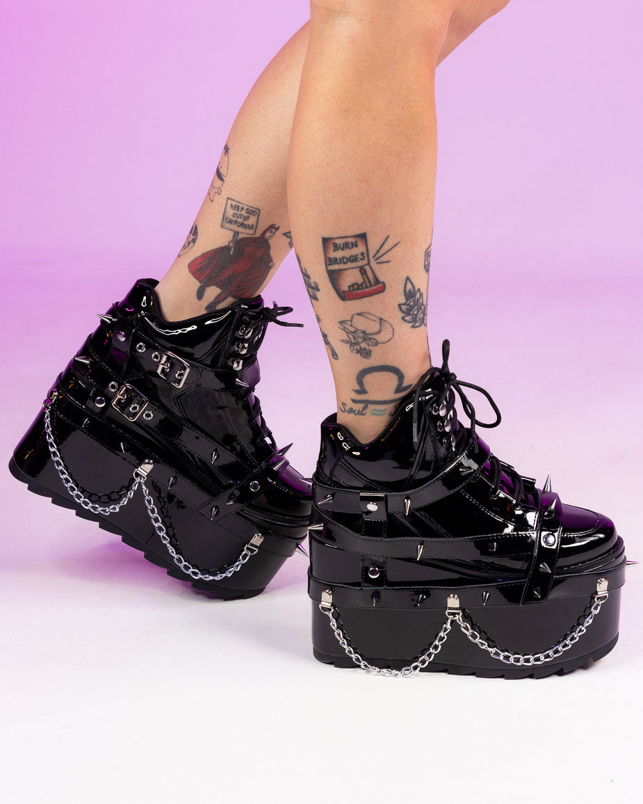 YRU Qozmo BNDG Spike Platforms for Bold Style – Rave Wonderland