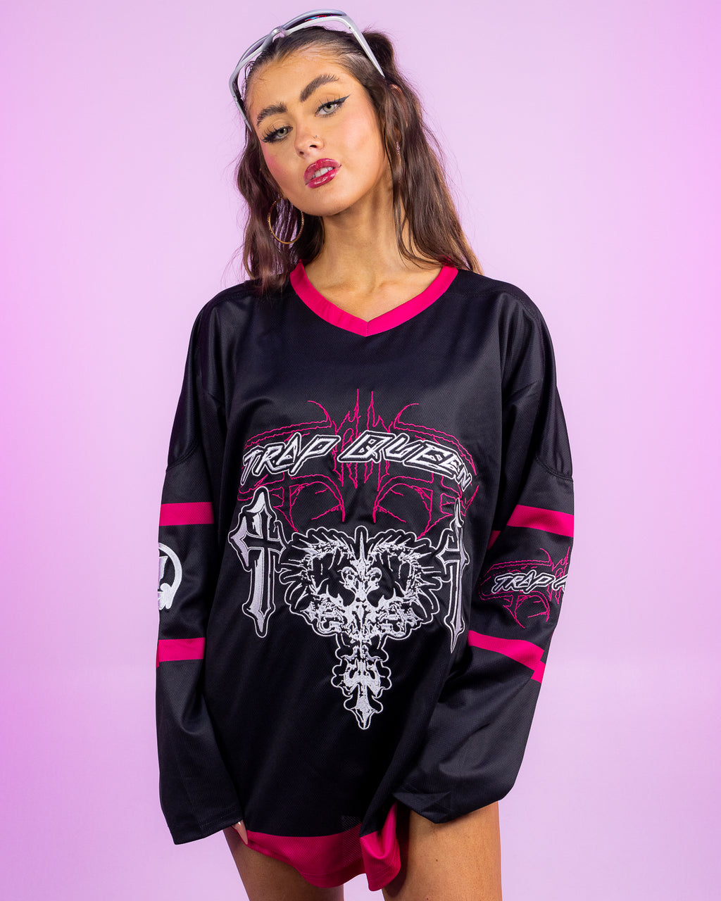 Trap Queen Hockey Jersey – Rave Wonderland