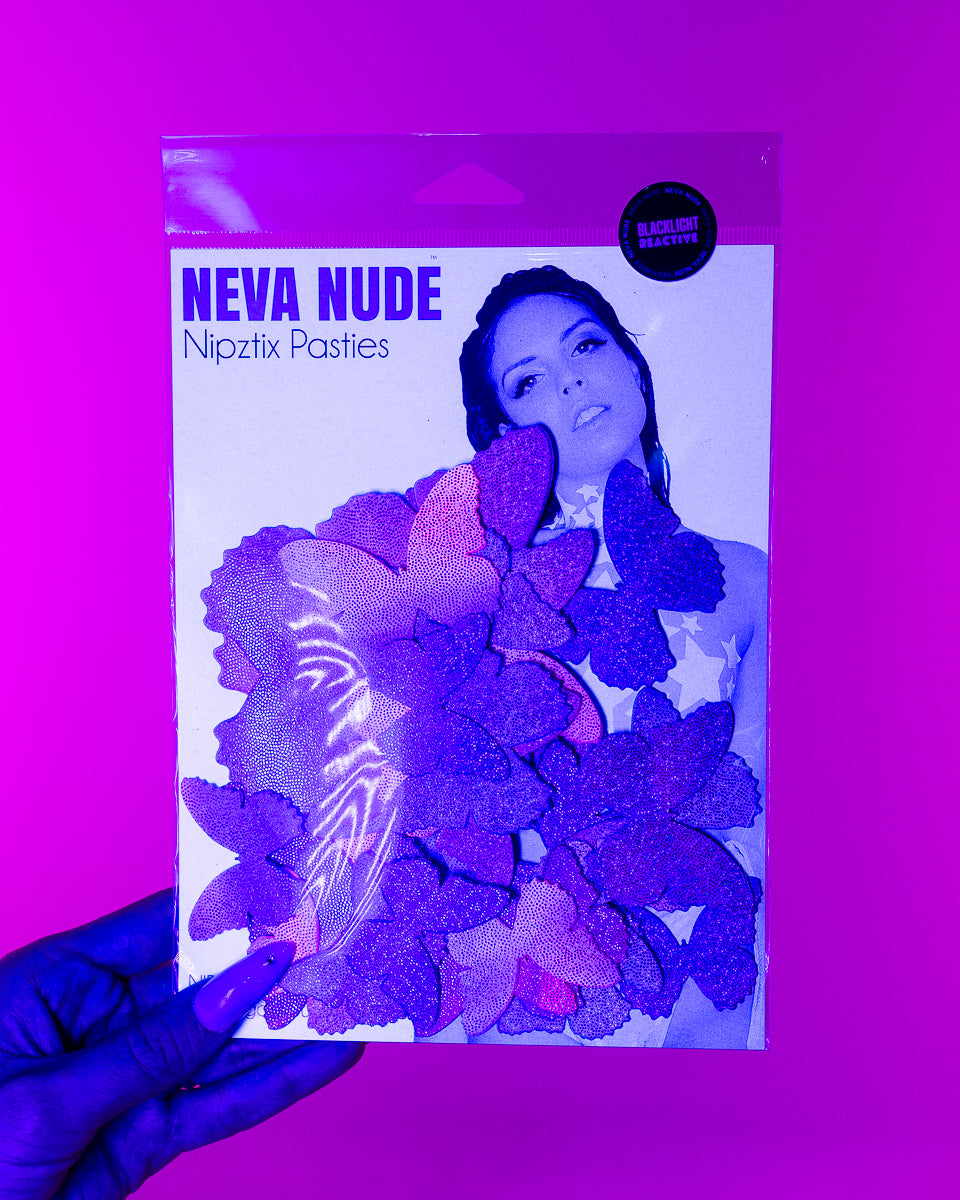 Pink/Blue Holo Butterfly Nipple Sticker Top – Rave Wonderland