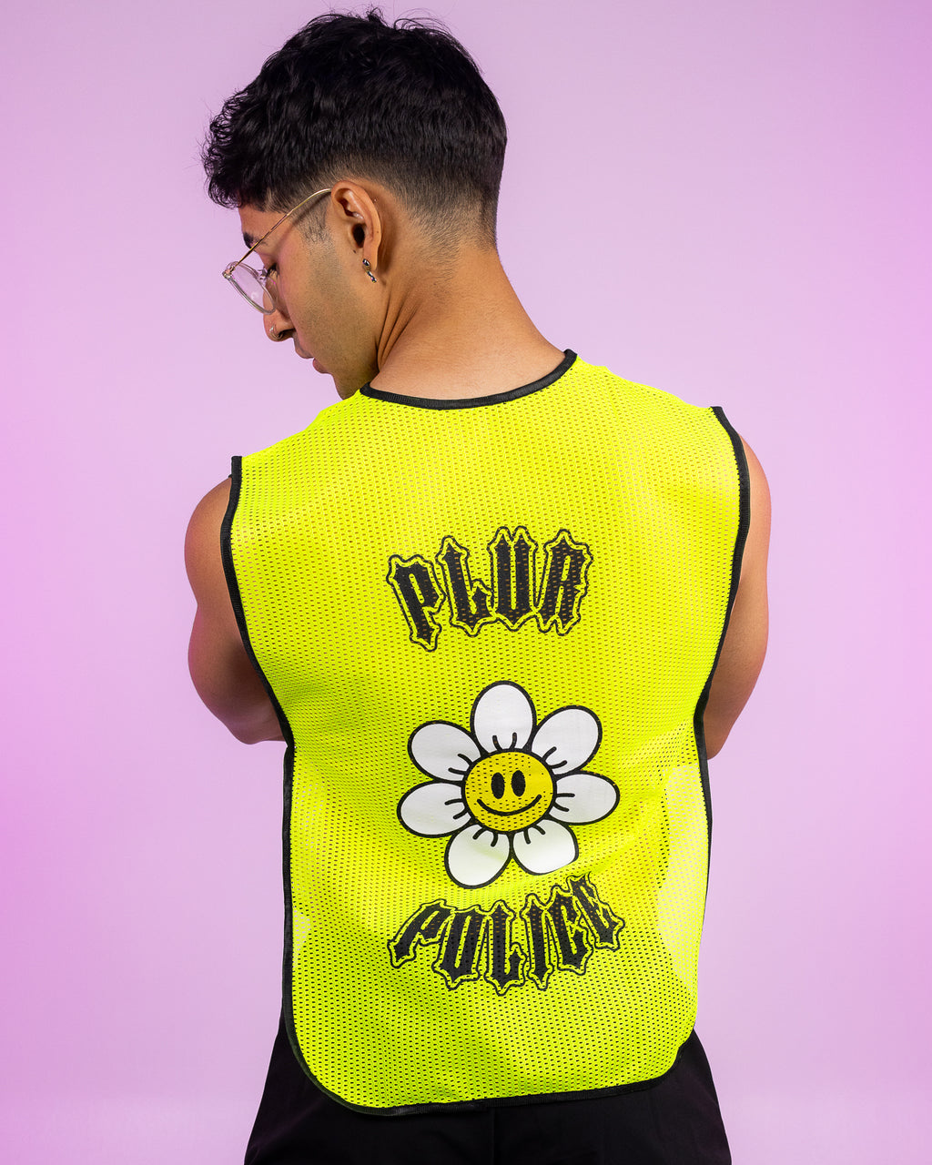 PLUR Police Mesh Vest – Rave Wonderland