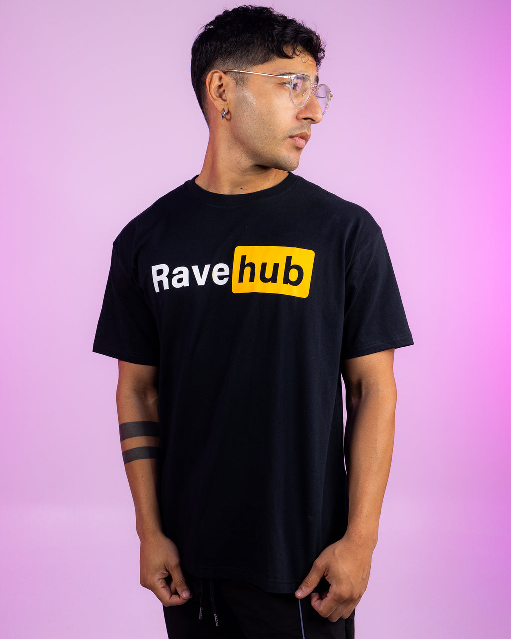 Rave Hub Tee - Stylish Comfort for Rave Lovers – Rave Wonderland