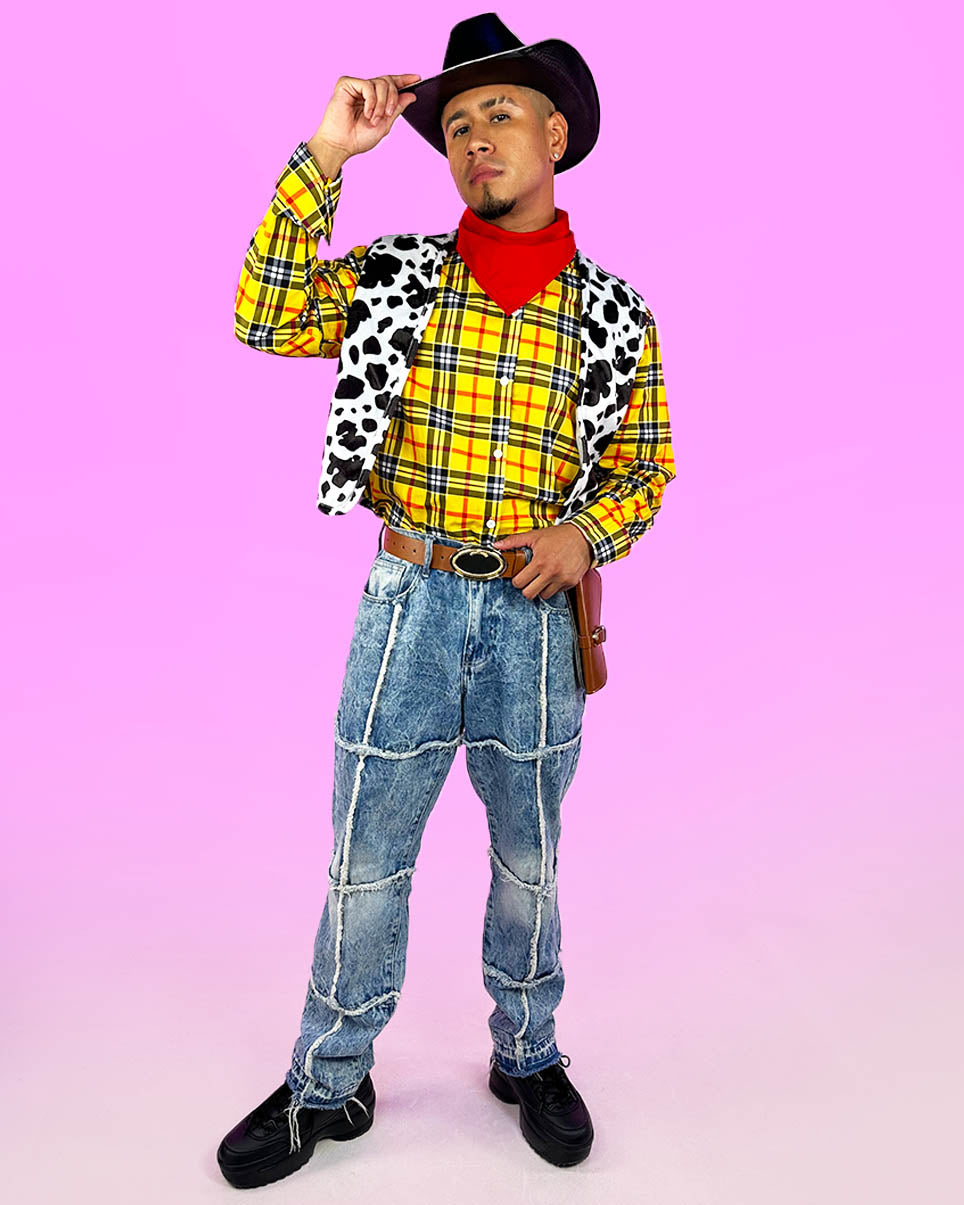 4pc Men's Cowboy Story Costume – Rave Wonderland