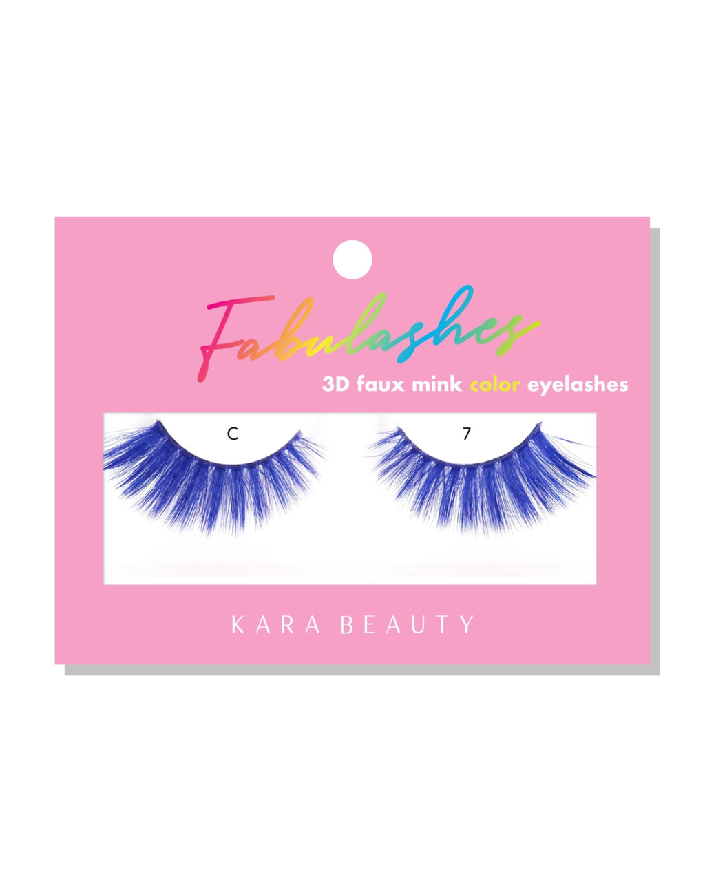 Dark Blue Women's 3D Faux Mink Eyelashes – Rave Wonderland