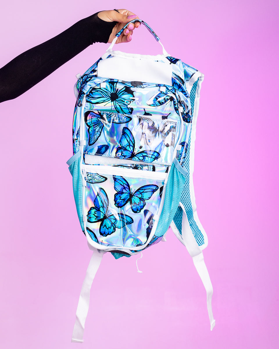 Gen Z Radiant Monarch Hydration Backpack – Rave Wonderland