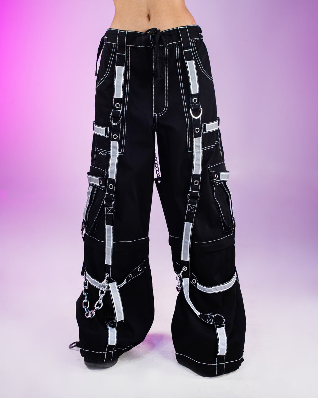 Tripp NYC Zip-Off Reflector Darkstreet Pants – Rave Wonderland