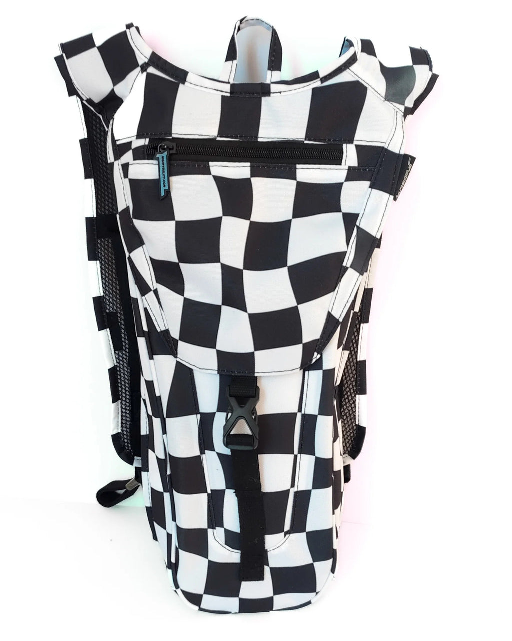 Groovy Black & White Hydration Backpack – Rave Wonderland
