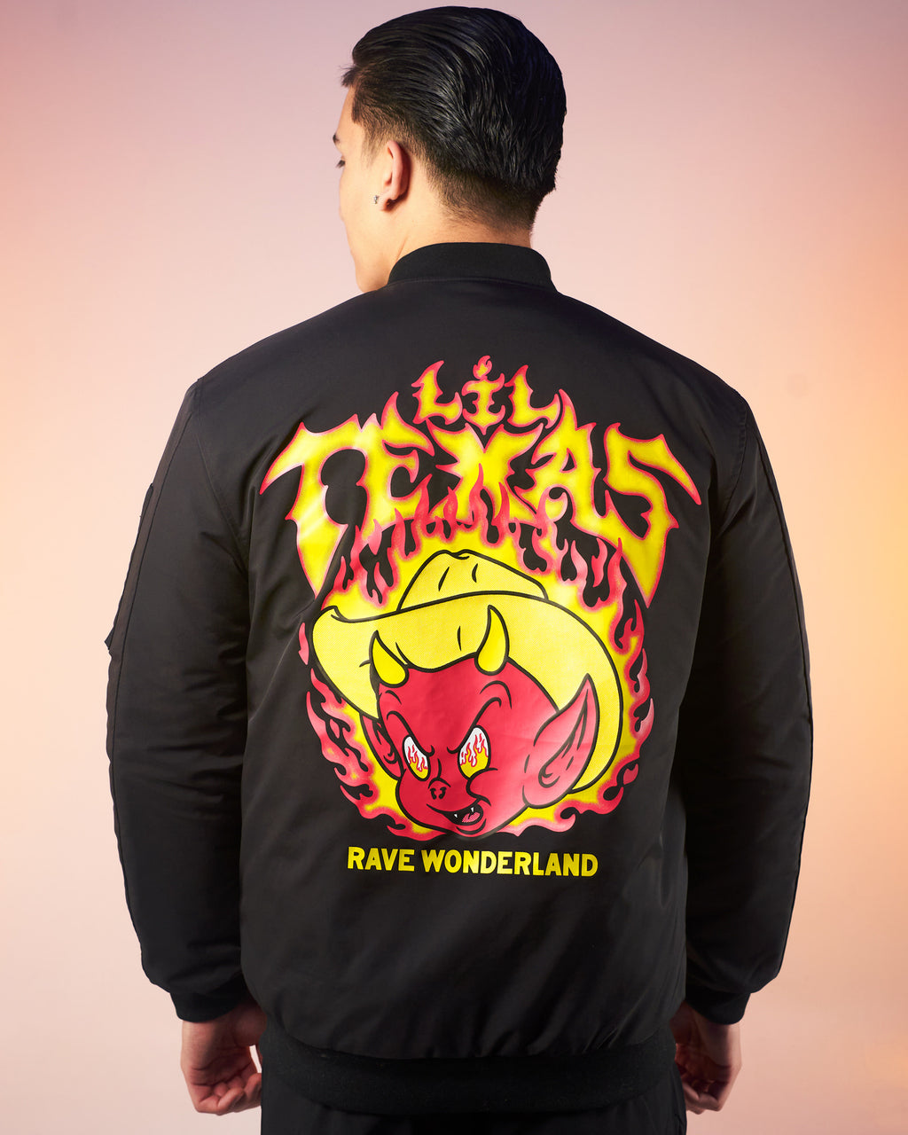 RW x Lil Texas Bomber Jacket – Rave Wonderland