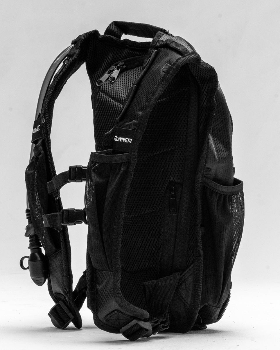Gen Z Black Hydration Backpack – Rave Wonderland
