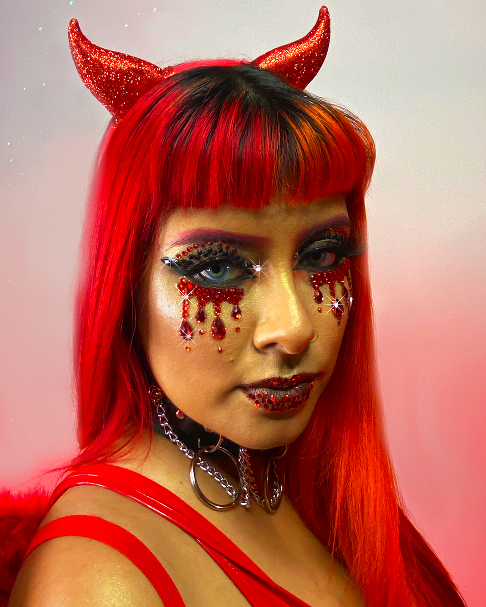 Vampire Blood Face Jewels – Rave Wonderland