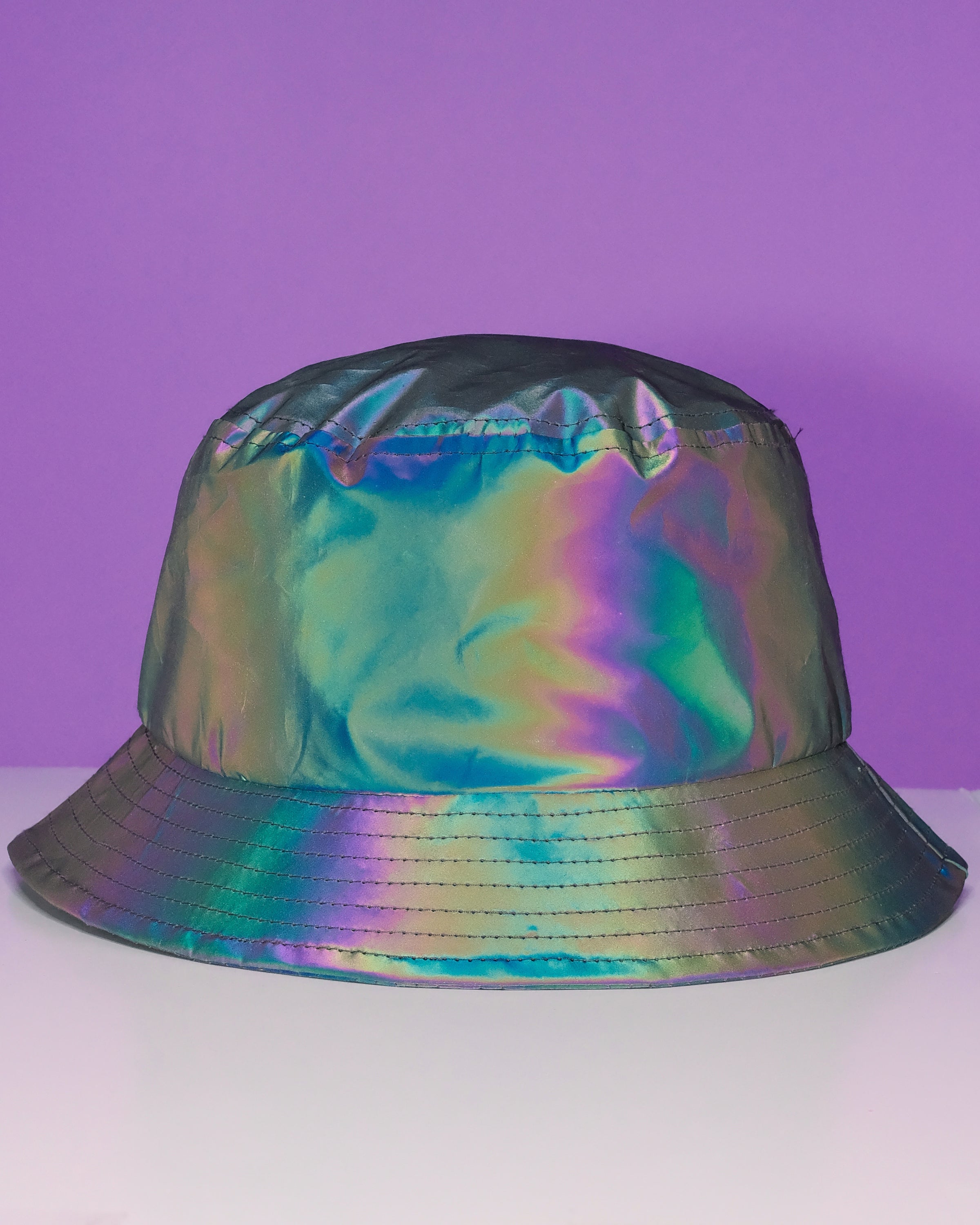 Rainbow Flash Reflective Bucket Hat – Rave Wonderland