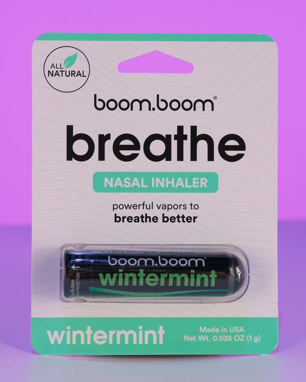 Wintermint BoomBoom Nasal Inhaler – Rave Wonderland