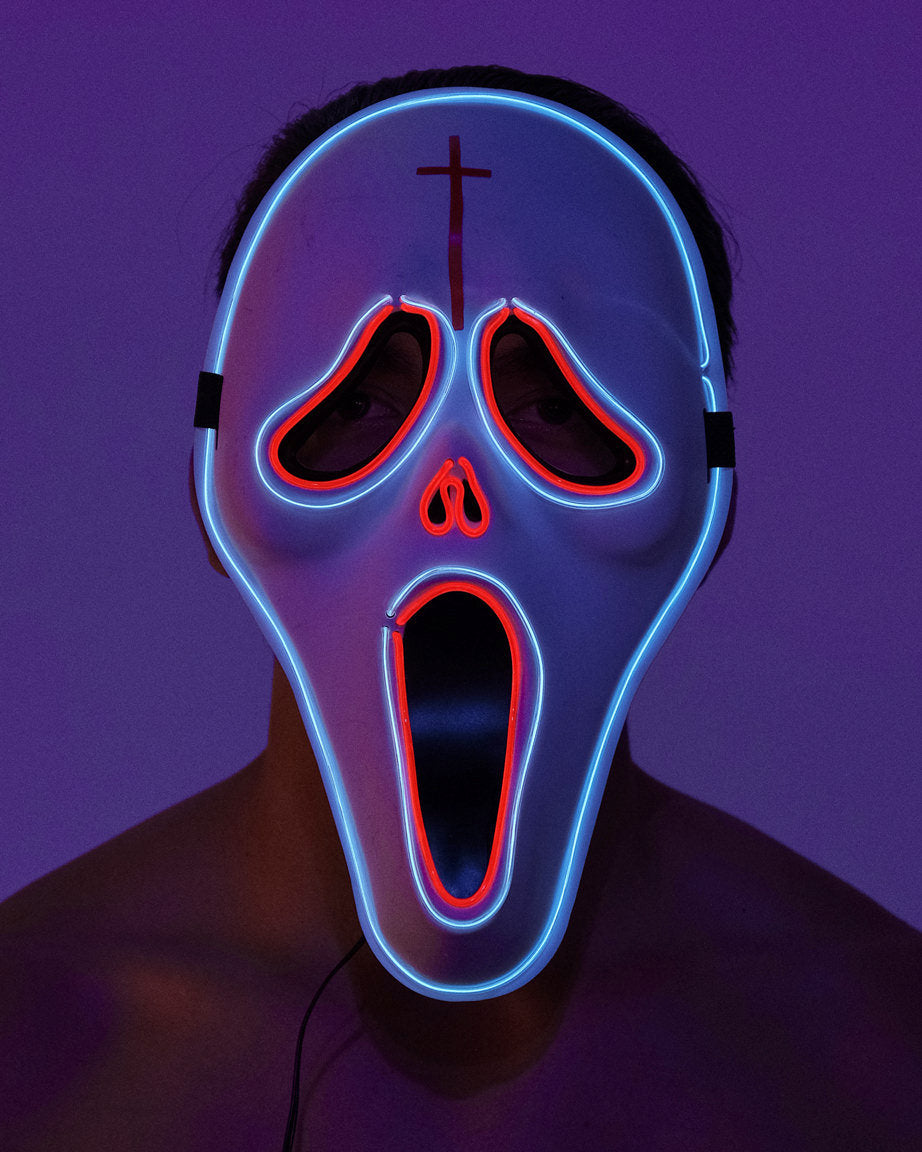 LED Scream Mask – Rave Wonderland