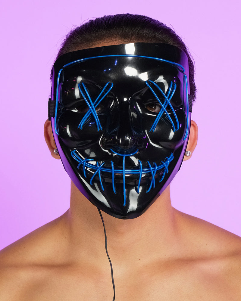 Let's Purge Full Face LED Mask – Rave Wonderland