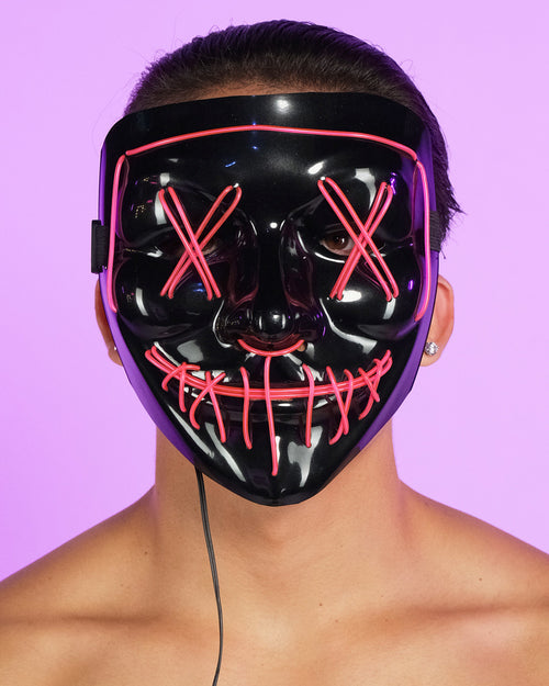 Let's Purge Full Face LED Mask – Rave Wonderland