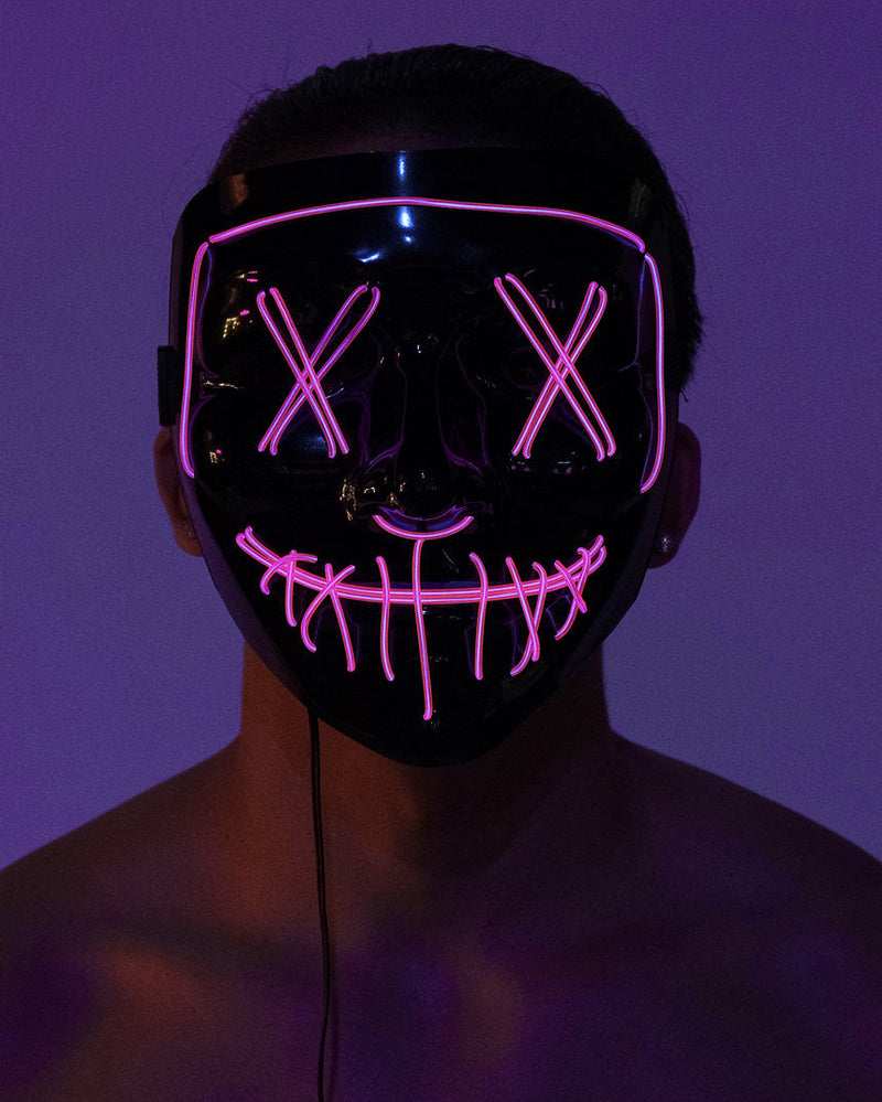 Let's Purge Full Face LED Mask – Rave Wonderland