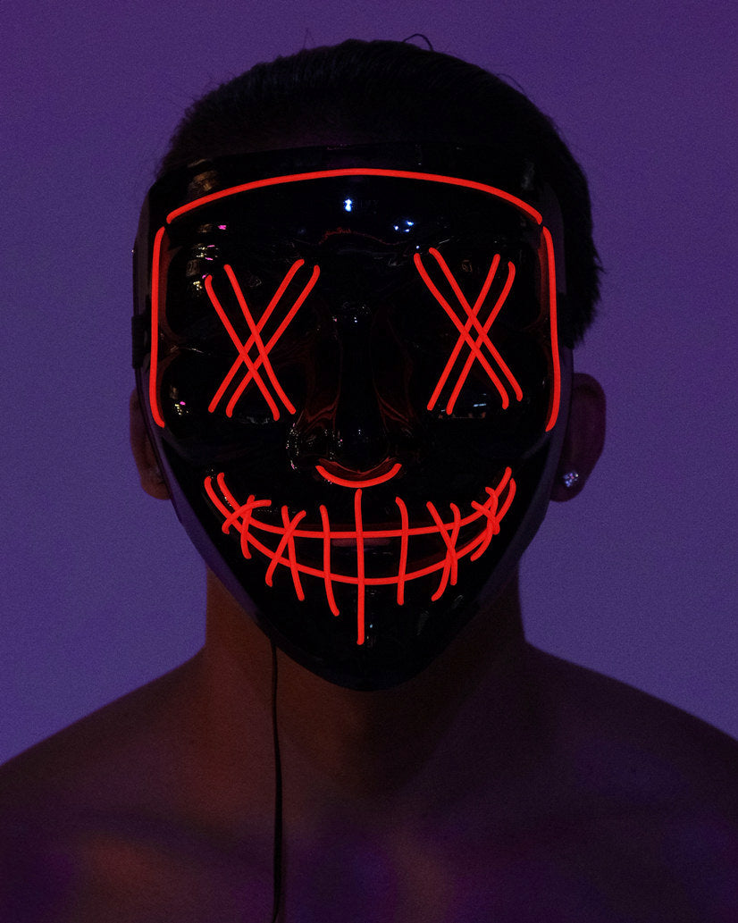 Let's Purge Full Face LED Mask – Rave Wonderland